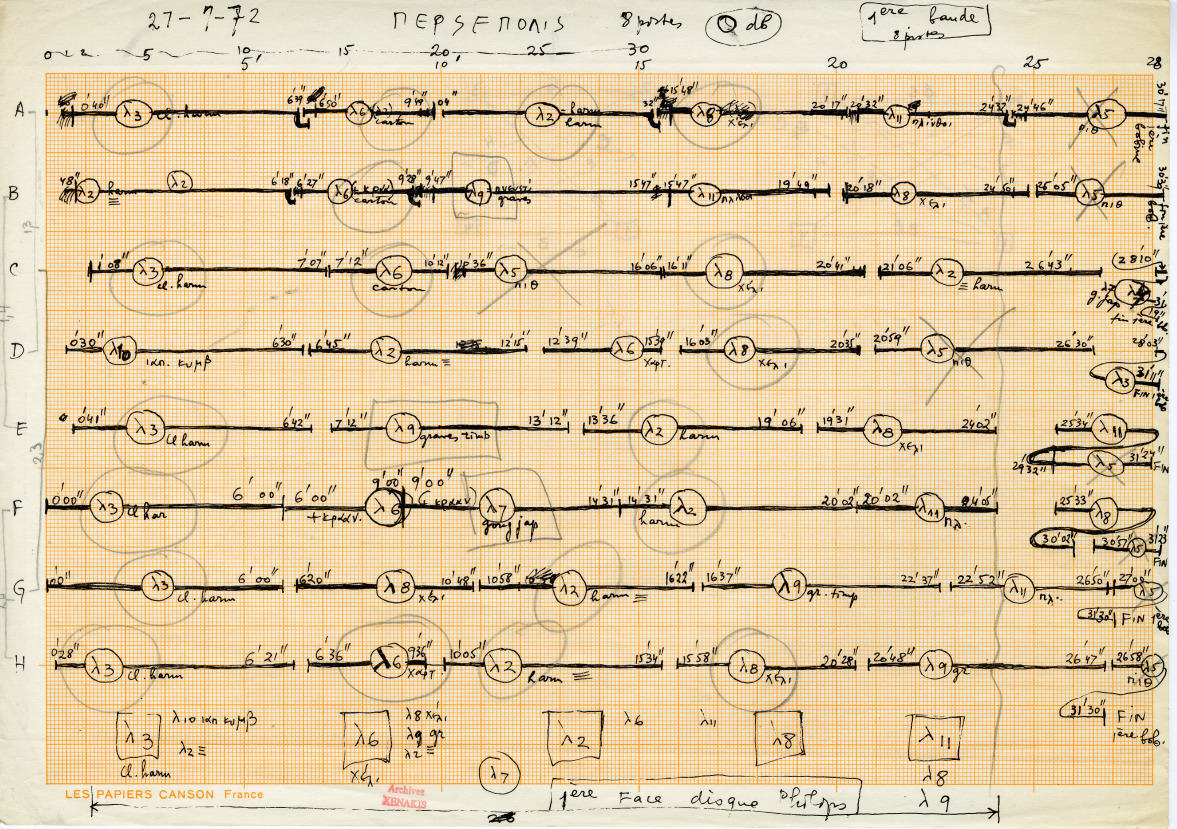 Polytope of Persepolis – Iannis Xenakis