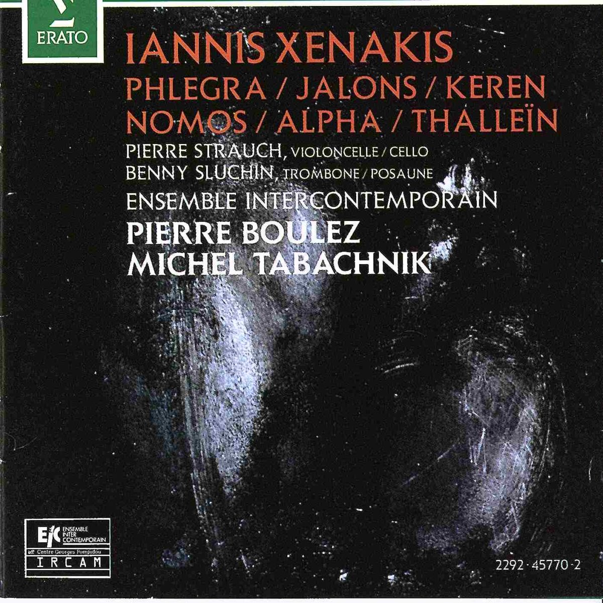 Discographie – Iannis Xenakis